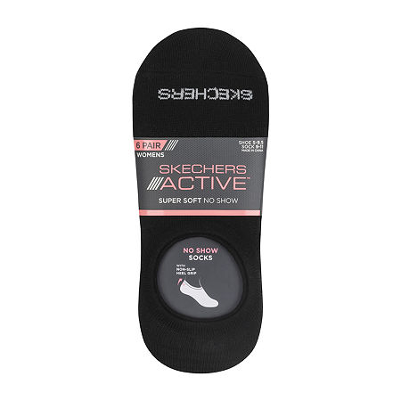 Click here for Skechers Active Slip In Womens Multi-Pack 6 Pair N... prices