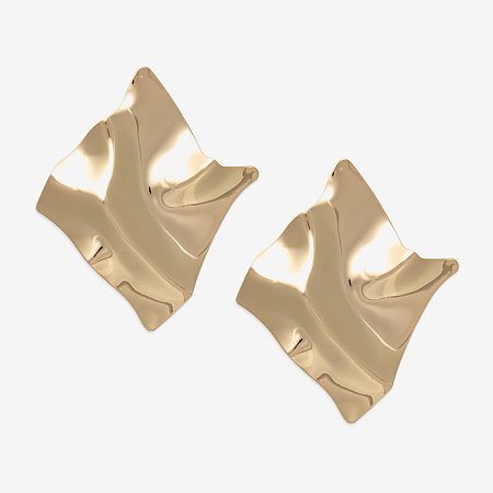 Click here for Bold Elements Gold Tone Womens Drop Earrings  One... prices