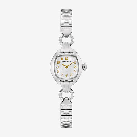 Click here for Bulova Womens Silver Tone Stainless Steel Expansio... prices