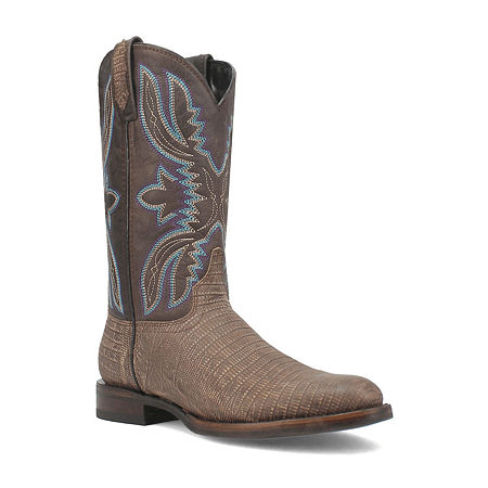 Click here for Dingo Mens Saw Buck Flat Heel Cowboy Boots Extra W... prices