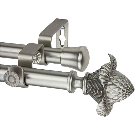 Click here for Rod Desyne Double 13/16 Adjustable Curtain Rod wit... prices