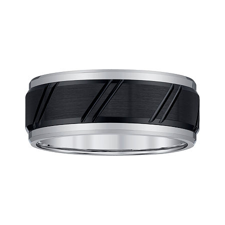 Click here for Mens 9mm Tungsten Wedding Band  13 1/2 prices