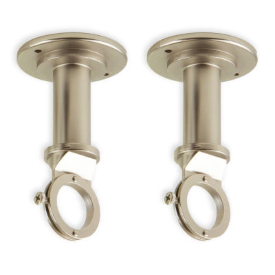 Rod Desyne Industrial Wall 2-pc. Curtain Rod Brackets - JCPenney