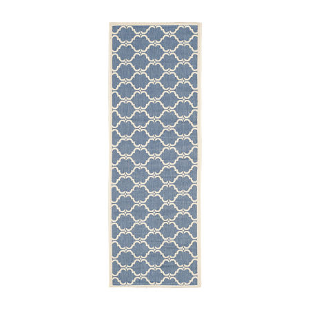 Click here for Safavieh Courtyard Collection Jobeth Geometric Ind... prices