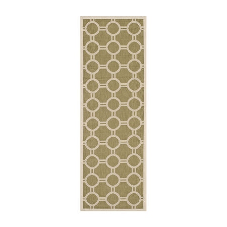Click here for Safavieh Courtyard Collection Shag Geometric Indoo... prices