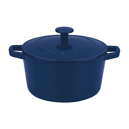Click here for Cuisinart Cast Iron 3-qt. Dutch Oven  One Size  Bl... prices