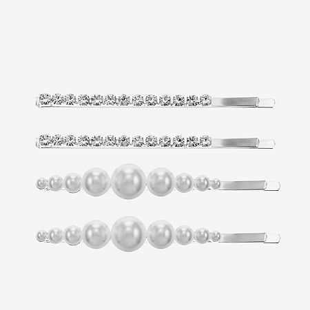 Click here for Monet Jewelry Crystal And Simulated Pearls 4-pc. B... prices