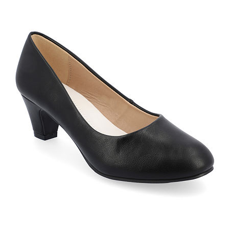 Click here for Journee Collection Luu Womens Round Closed Toe Blo... prices