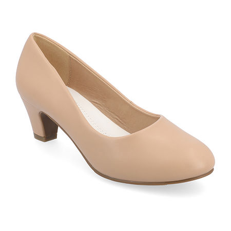 Click here for Journee Collection Luu Womens Round Closed Toe Blo... prices