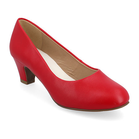 Click here for Journee Collection Luu Womens Round Closed Toe Blo... prices