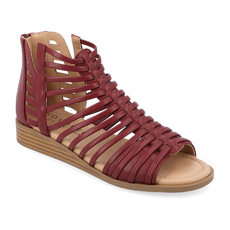 Click here for Journee Collection Womens Delilah Gladiator Sliver... prices