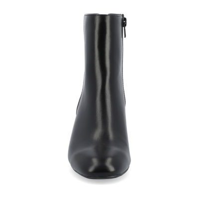 Journee Collection Womens Adria Block Heel Booties - JCPenney