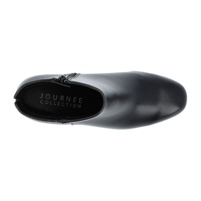 Journee Collection Womens Adria Block Heel Booties - JCPenney
