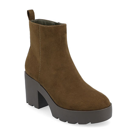 Click here for Journee Collection Womens Cassidy Block Heel Booti... prices