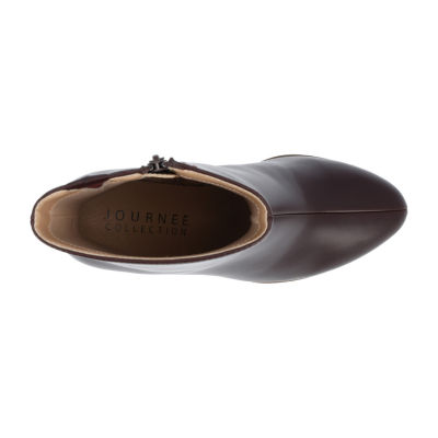 Journee Collection Womens Romer Block Heel Booties - JCPenney