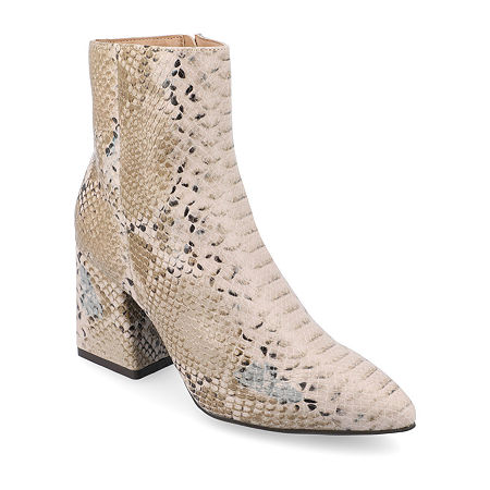 Click here for Journee Collection Womens Sorren Block Heel Bootie... prices