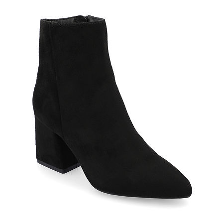 Click here for Journee Collection Womens Sorren Block Heel Bootie... prices