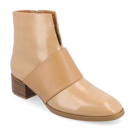 Click here for Journee Collection Womens Kyler Stacked Heel Booti... prices