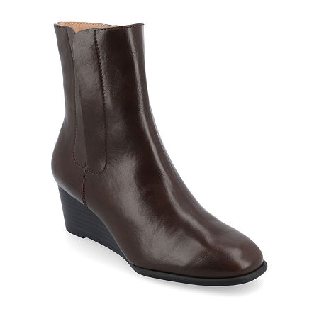 Click here for Journee Collection Womens Kylo Wedge Heel Booties... prices
