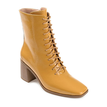 Click here for Journee Collection Womens Covva-Wd Stacked Heel Bo... prices