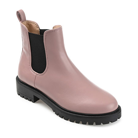 Click here for Journee Collection Womens Kenova-Wd Block Heel Boo... prices