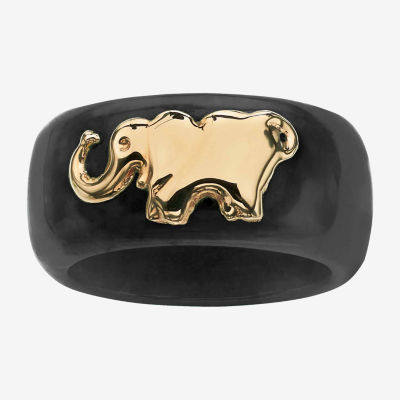 11M Genuine Jade 10K Gold Band - JCPenney