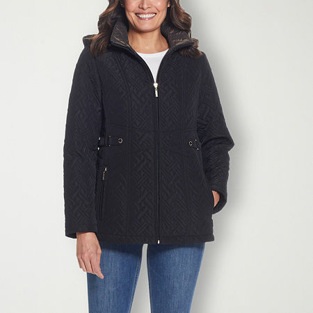 Click here for Gallery Womens Midweight Quilted Jacket  Large  Bl... prices