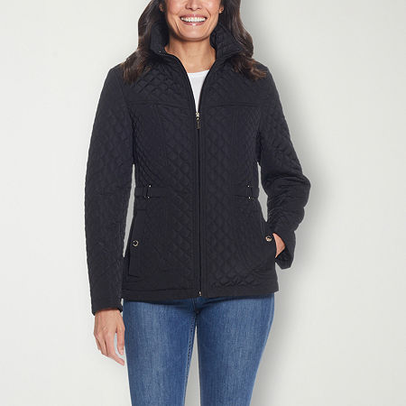 Click here for Gallery Womens Midweight Quilted Jacket  Large  Bl... prices