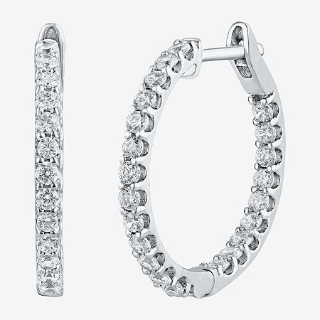 Click here for 1 CT. T.W. Genuine White Diamond 14K White or Yell... prices