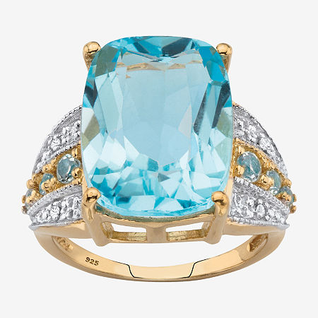 Click here for Womens Genuine Gemstone Sterling Silver Cocktail R... prices