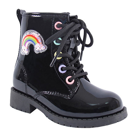 Click here for Pop Toddler Girls Lil Sybil Block Heel Booties  6... prices