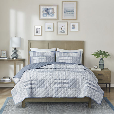 Click here for Madison Park Arden Patchwork 3-pc. Hypoallergenic... prices