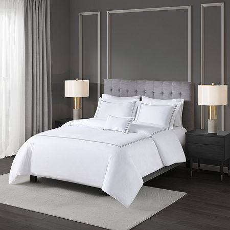 Madison Park Signature Luxury Collection Embroidered 5-Pc. Comforter Set  King/California King - White/Grey