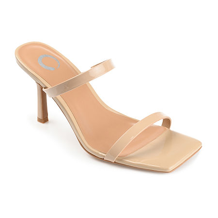 Click here for Journee Collection Brie Womens Open Toe Stiletto H... prices