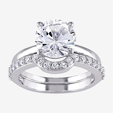 Click here for Modern Bride Gemstone Womens Lab Created White Sap... prices