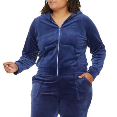 Juicy By Juicy Couture Midweight Track Jacket-Plus - JCPenney