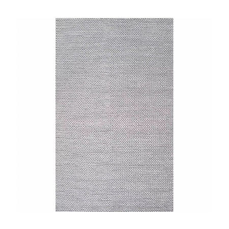 nuLoom Textures Handwoven Caryatid Solid 5 x 8 Area Rug - Light Gray