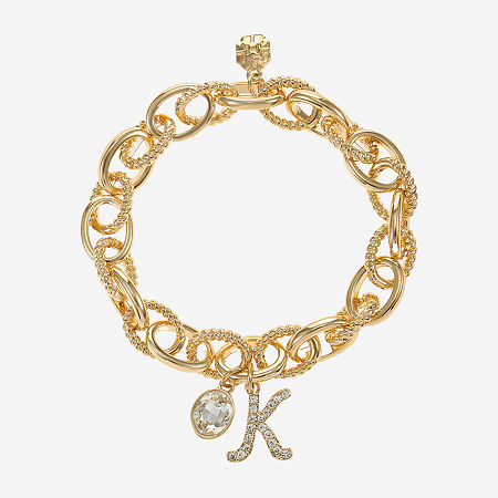 Click here for Monet Jewelry Gold Tone Initial Stretch Womens Gla... prices