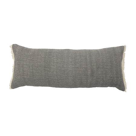 Click here for Lr Home Rectangular Throw Pillow  One Size  Black prices