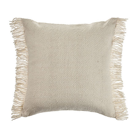 Click here for Lr Home Square Throw Pillow  One Size  White prices