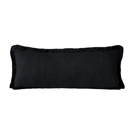 Click here for Lr Home Rectangular Throw Pillow  One Size  Black prices