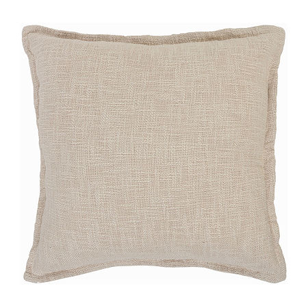 Click here for Lr Home Square Throw Pillow  One Size  Beige prices