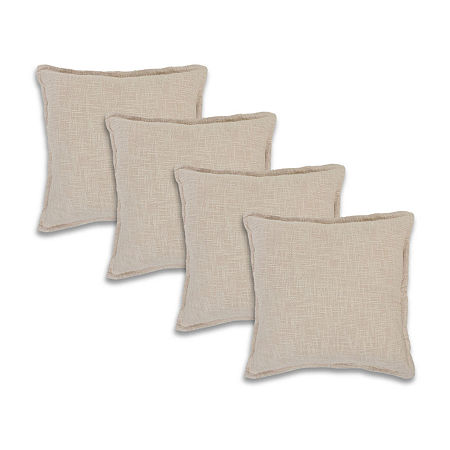 Click here for Lr Home 2-pc. Square Throw Pillow  One Size  Beige prices