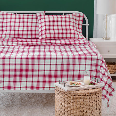 Click here for Martha Stewart Holiday Flannel Sheet Set  One Size... prices