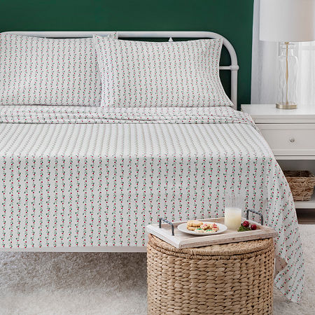 Click here for Martha Stewart Holiday Flannel Sheet Set  One Size... prices