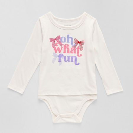 Click here for Okie Dokie Toddler Girls Bodysuit Closure Hidden A... prices