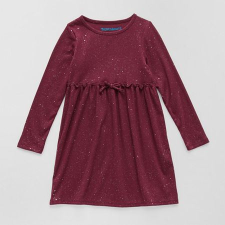 Click here for Thereabouts Little Girls Long Sleeve A-Line Dress... prices
