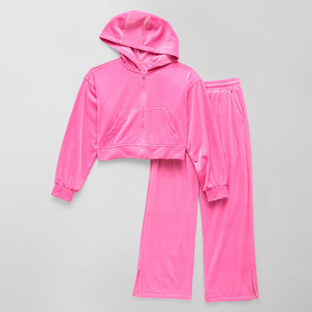 Click here for Xersion Ribbed Velour Little & Big Kid Girls 2-pc.... prices