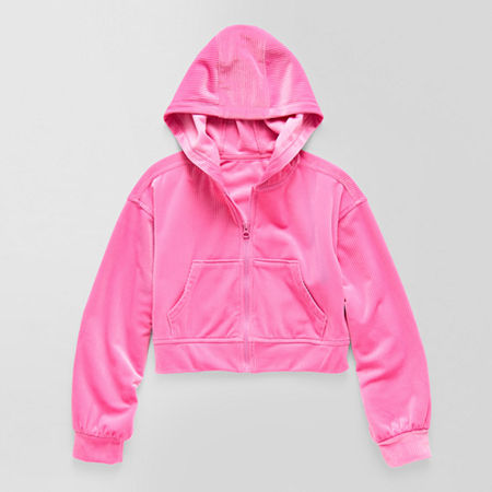 Click here for Xersion Ribbed Velour Big Kid Girls Long Sleeve Zi... prices