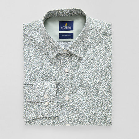 Click here for Stafford Mens Regular Fit Long Sleeve Dress Shirt... prices